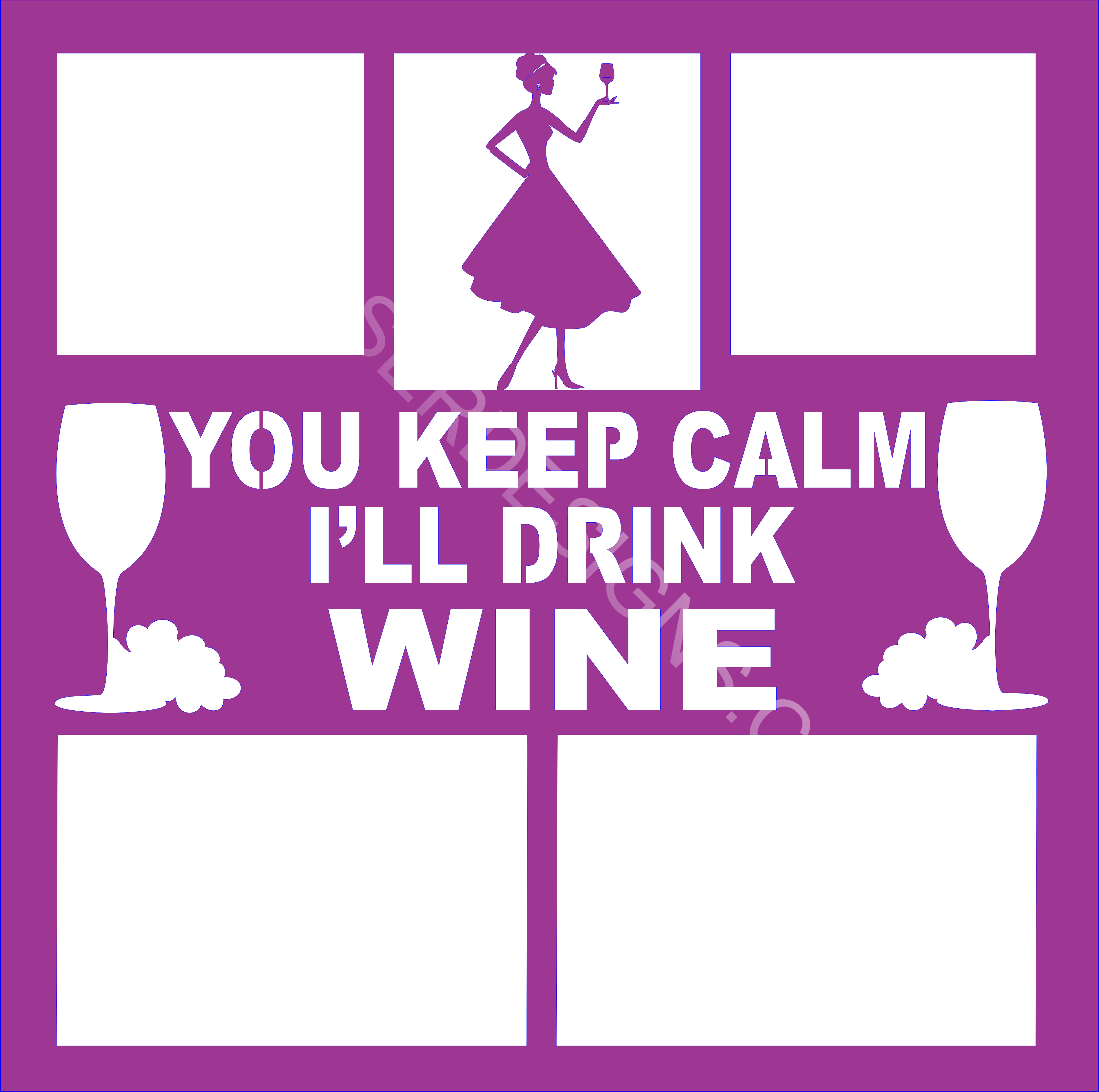 Keep Calm And Drink Wine Ez Laser Designs